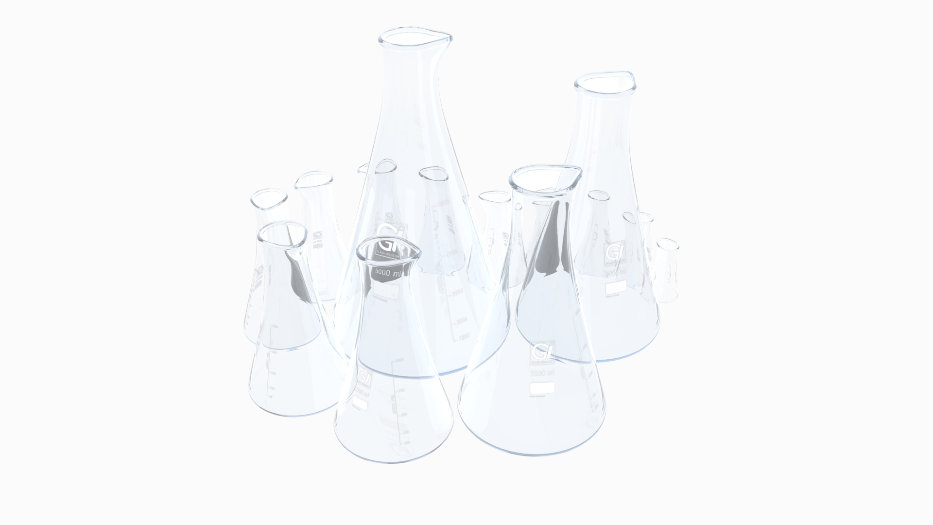 3D Flask Whith Spout Model - TurboSquid 1665160