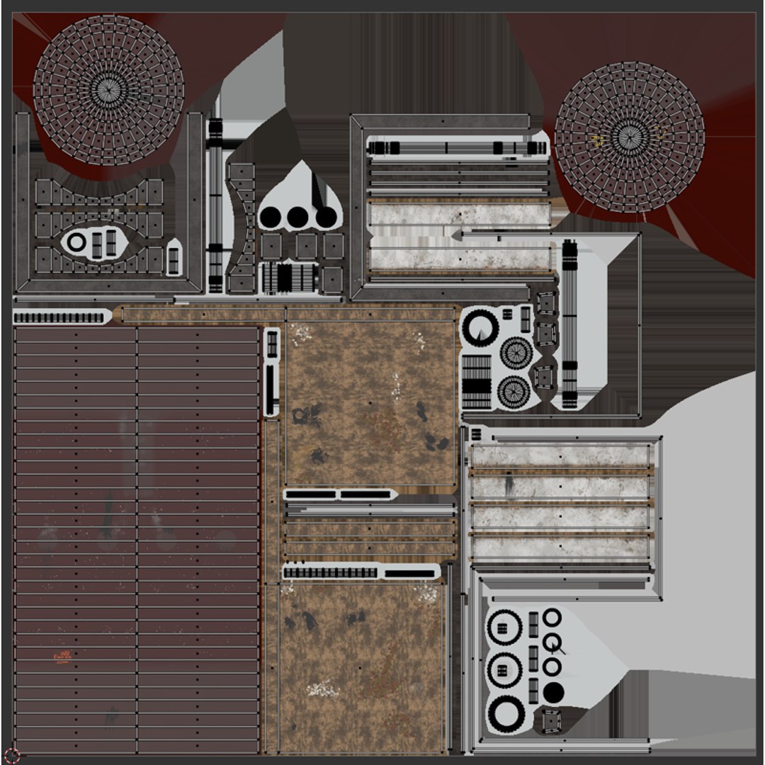 3D Industrial Tank Low-poly PBR Model - TurboSquid 2233009
