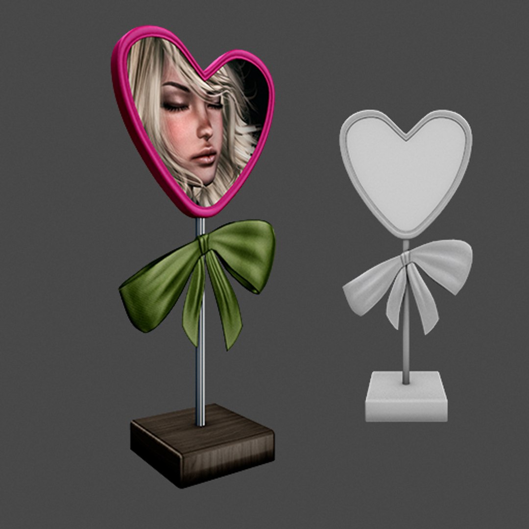 Frame heart 3D model - TurboSquid 1444960