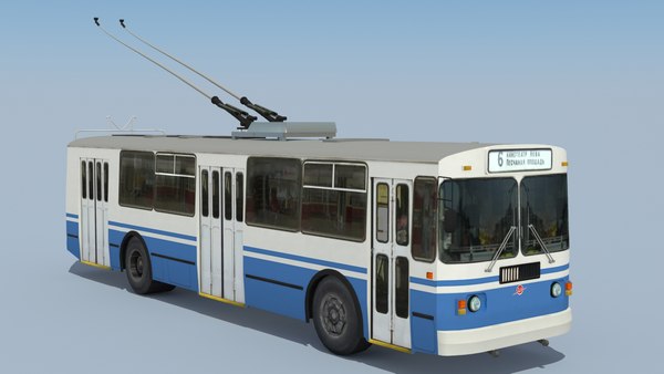Trolleybus 3D Models for Download | TurboSquid