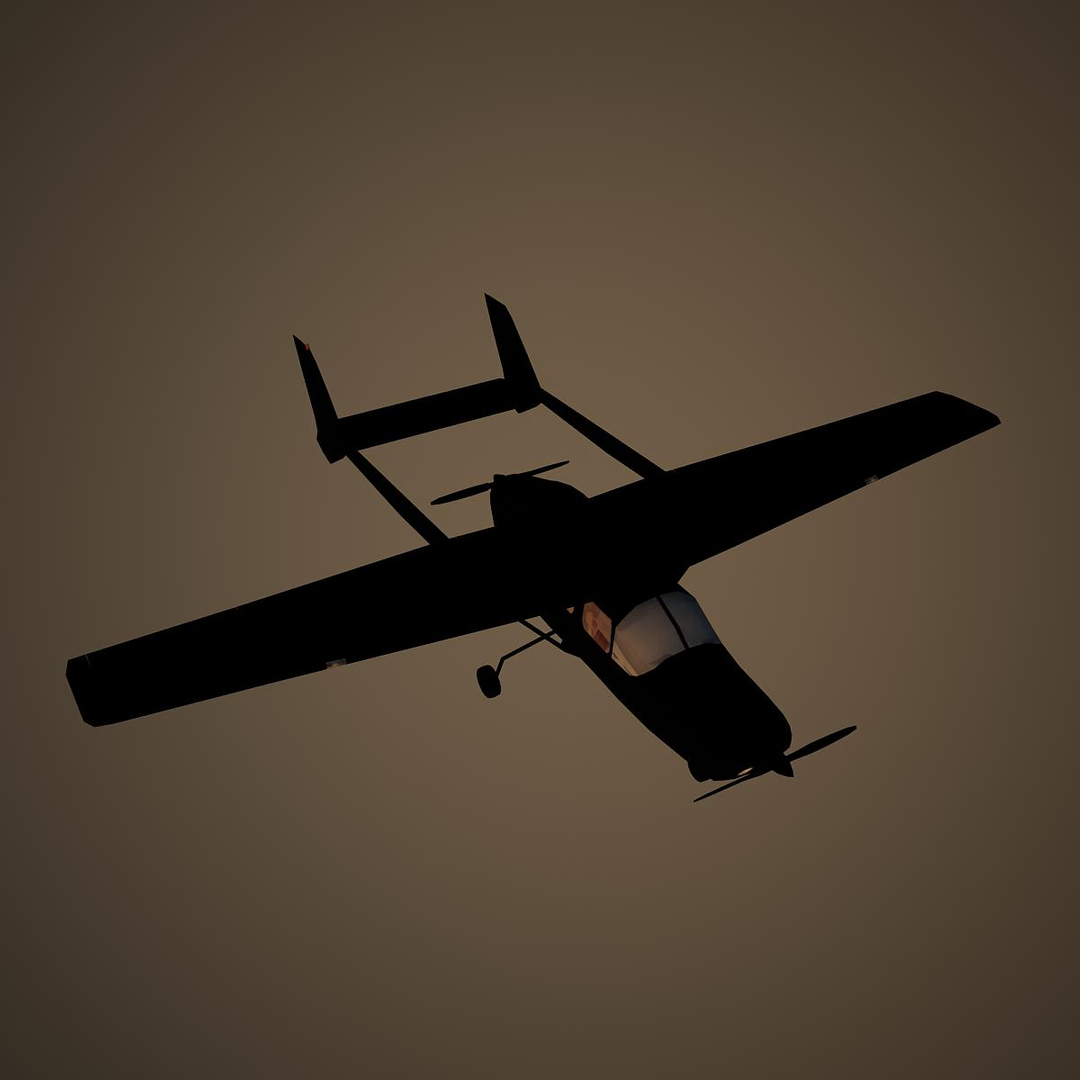 Cessna 337 3d Model