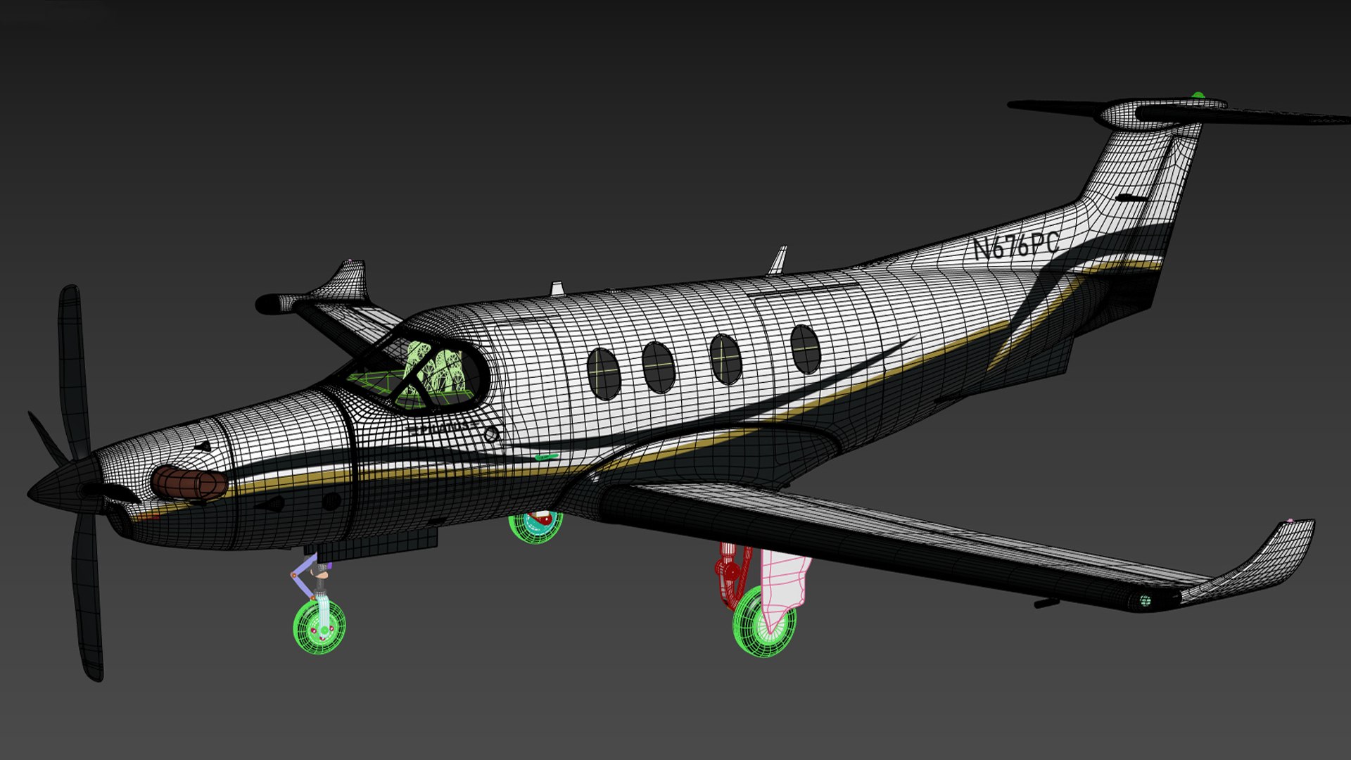 Pilatus Pc-12 3D - TurboSquid 1672750