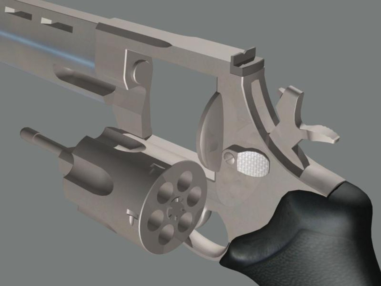 taurus raging bull 3d model
