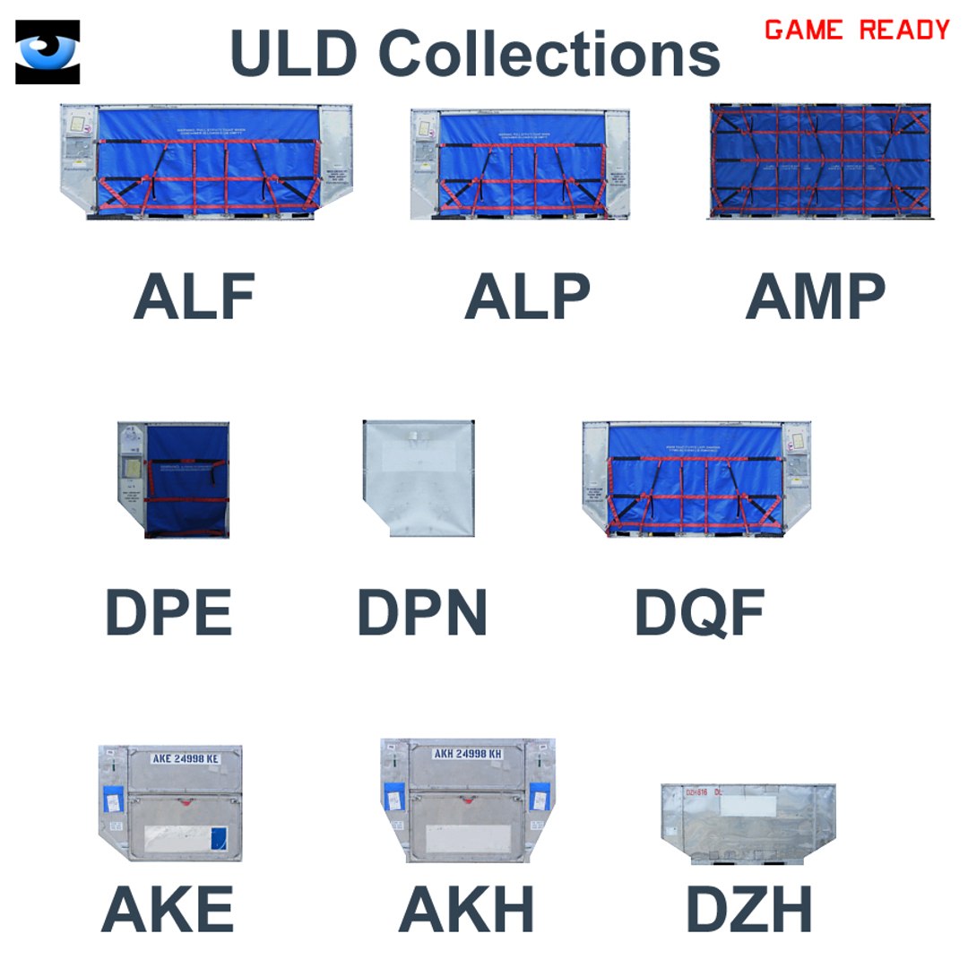 3d model uld alf alp
