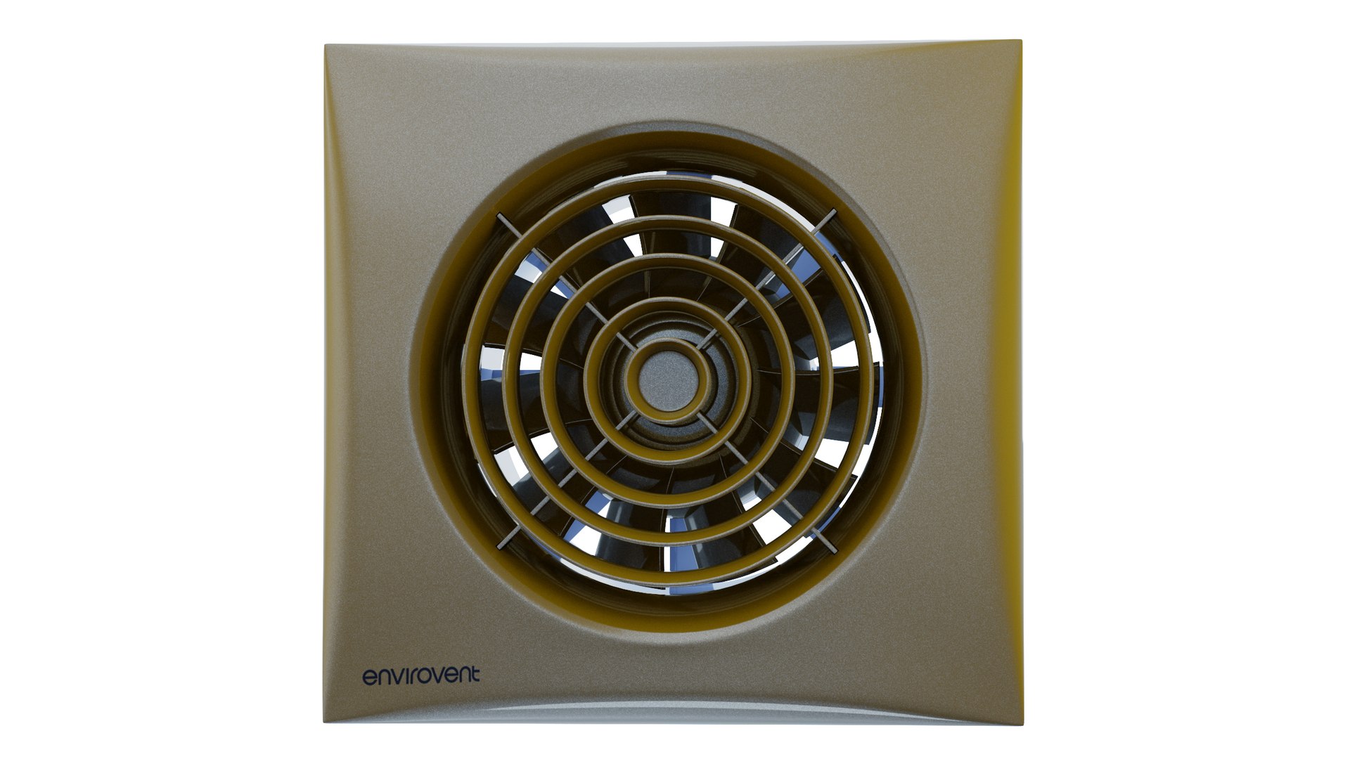 3D Extractor Fan EnviroVent Bronze - TurboSquid 1980760