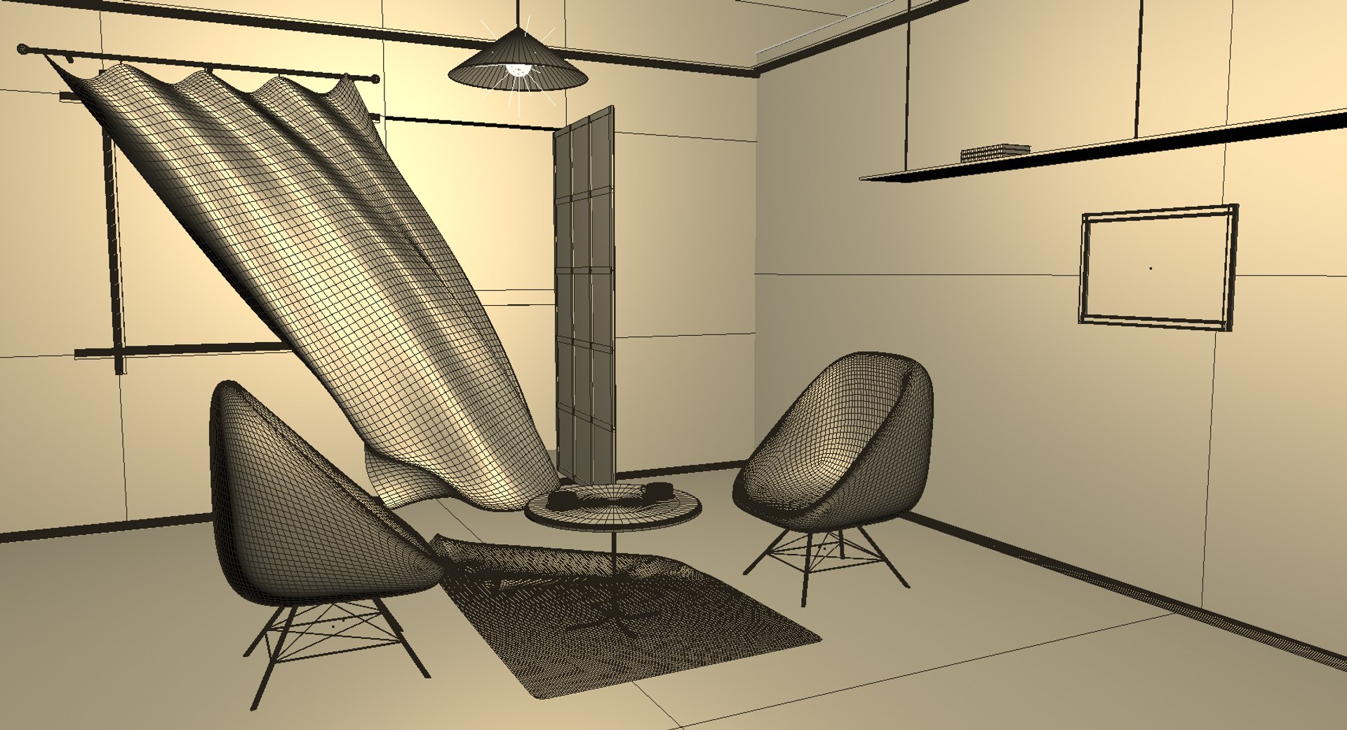 Interior setup light 3D model - TurboSquid 1539984