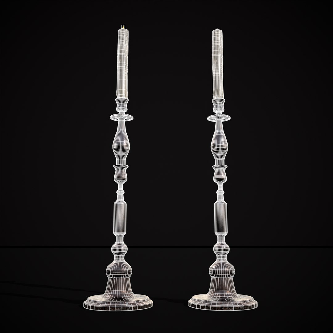 3D model Rusting Column Candle Stick - TurboSquid 2094715
