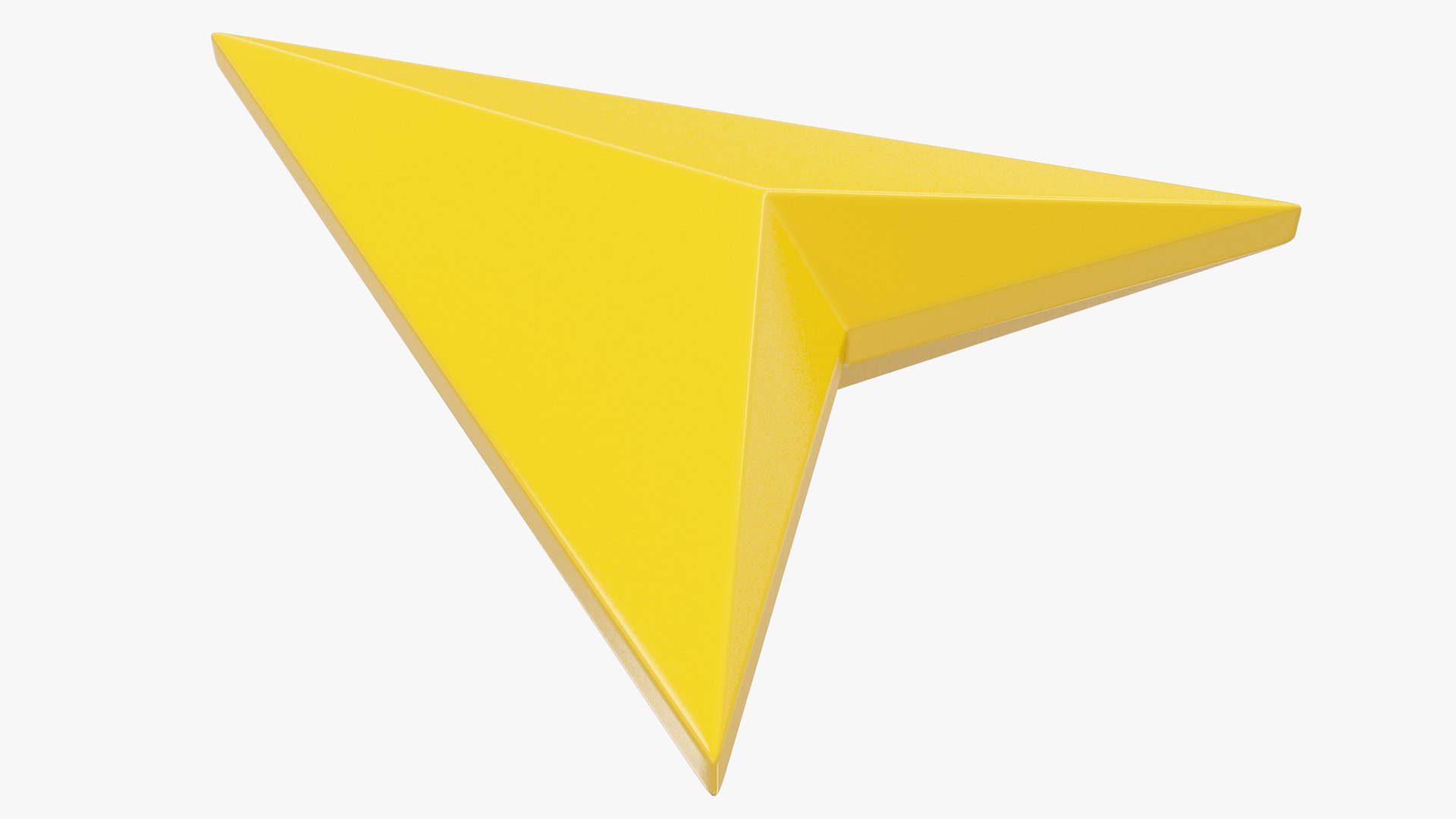 Gps Navigation Arrow Symbol 3D Model - TurboSquid 1661031