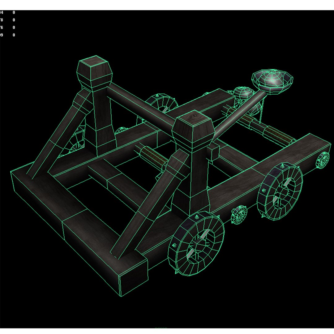 Castle Siege Tower 3d Model