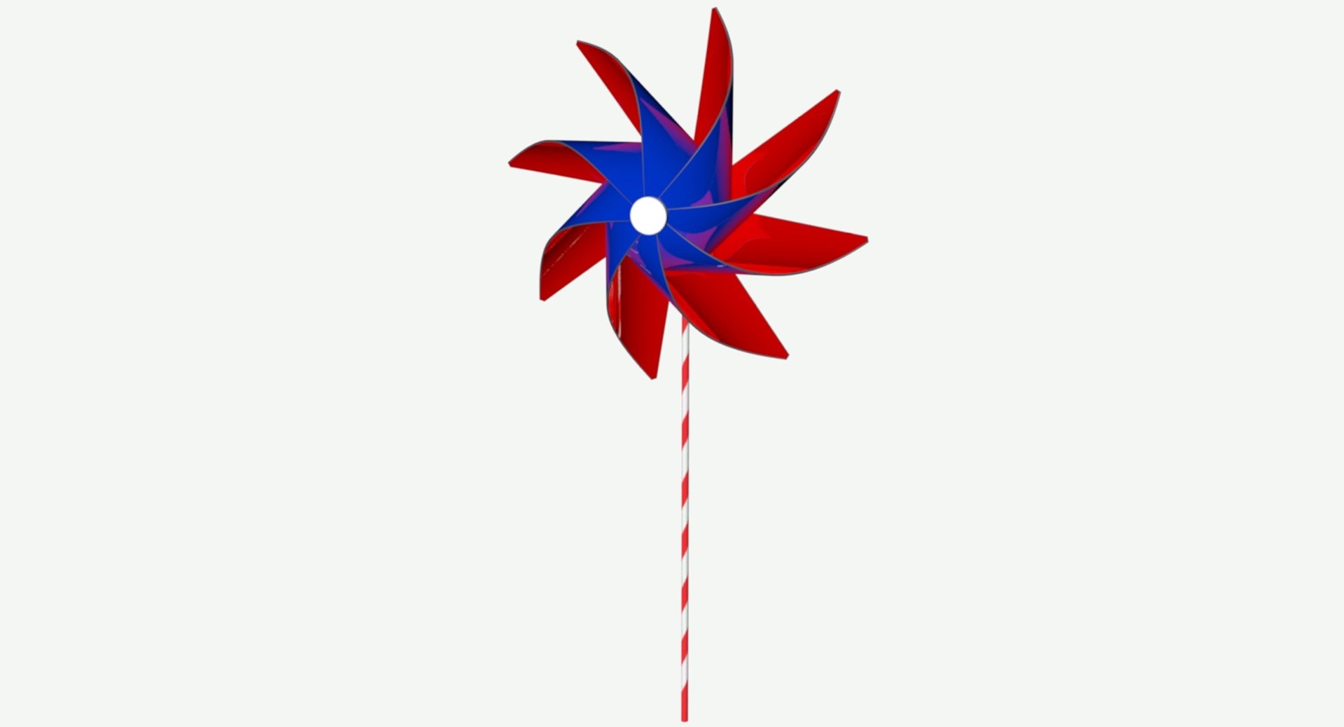 Pinwheel Wheel 3D Model - TurboSquid 1322066