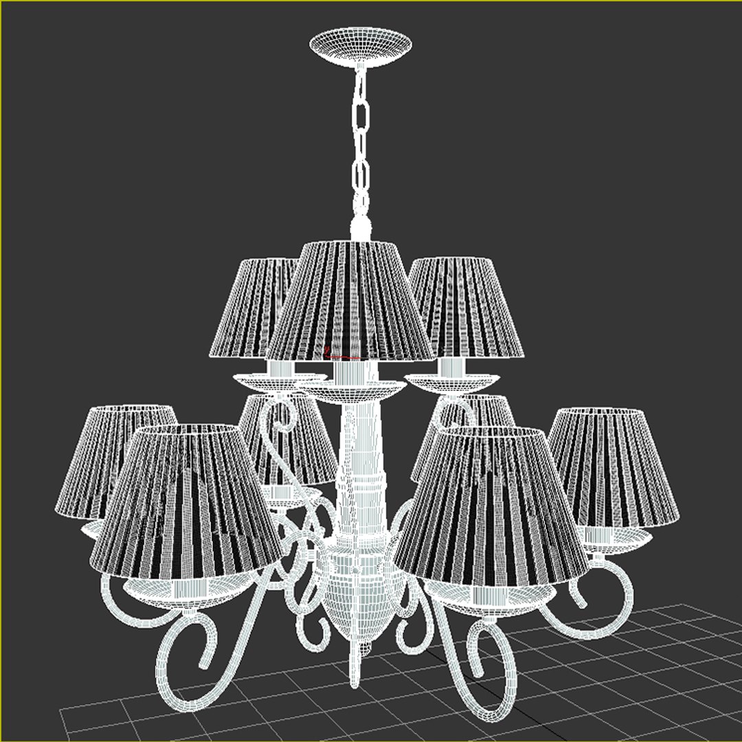 3d lamp light model