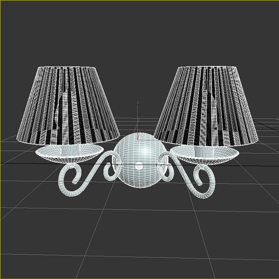 3d lamp light model