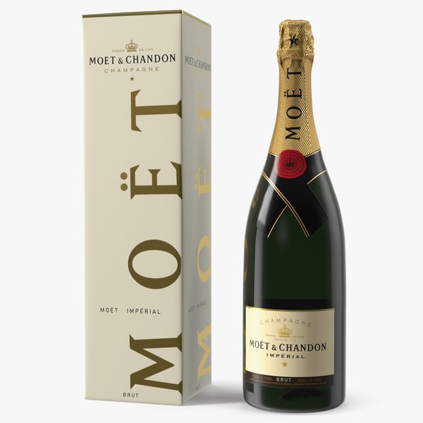 modelo 3d Champán Moet y Chandon Brut Imperial con Estuche - TurboSquid ...