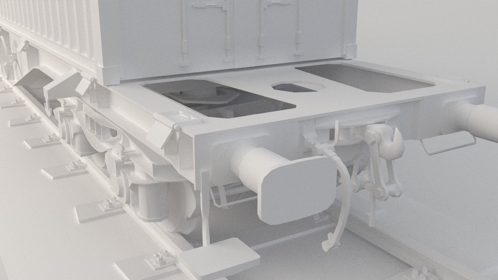 Container Train 3D Model - TurboSquid 1527232