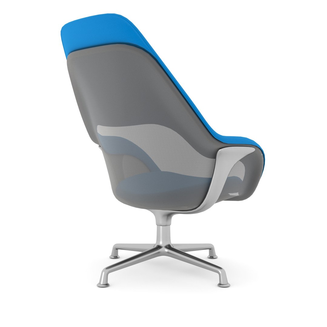 Steelcase SW1 Lounge Chair Model - TurboSquid 2263154