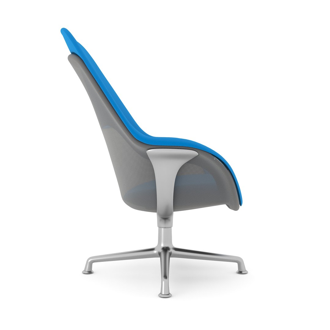 Steelcase SW1 Lounge Chair Model - TurboSquid 2263154