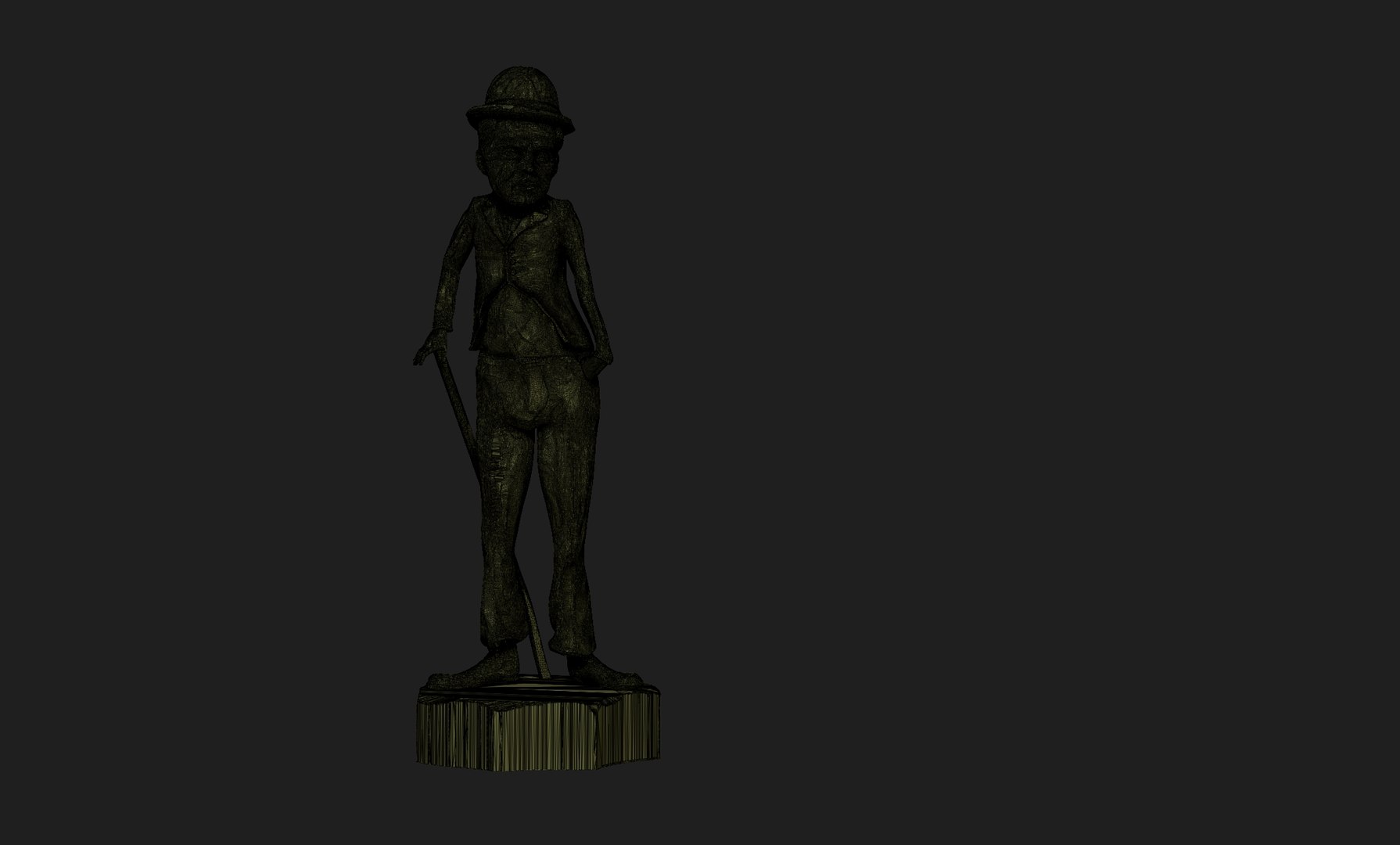 Charlie Chaplin 3D Model - TurboSquid 2438192
