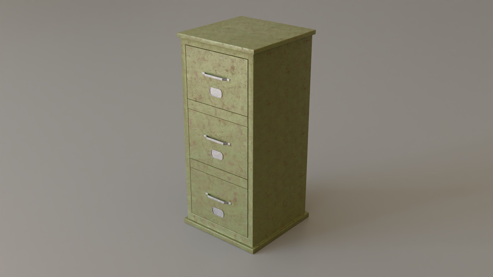 3D File Cabinet Asset Model - TurboSquid 2038663