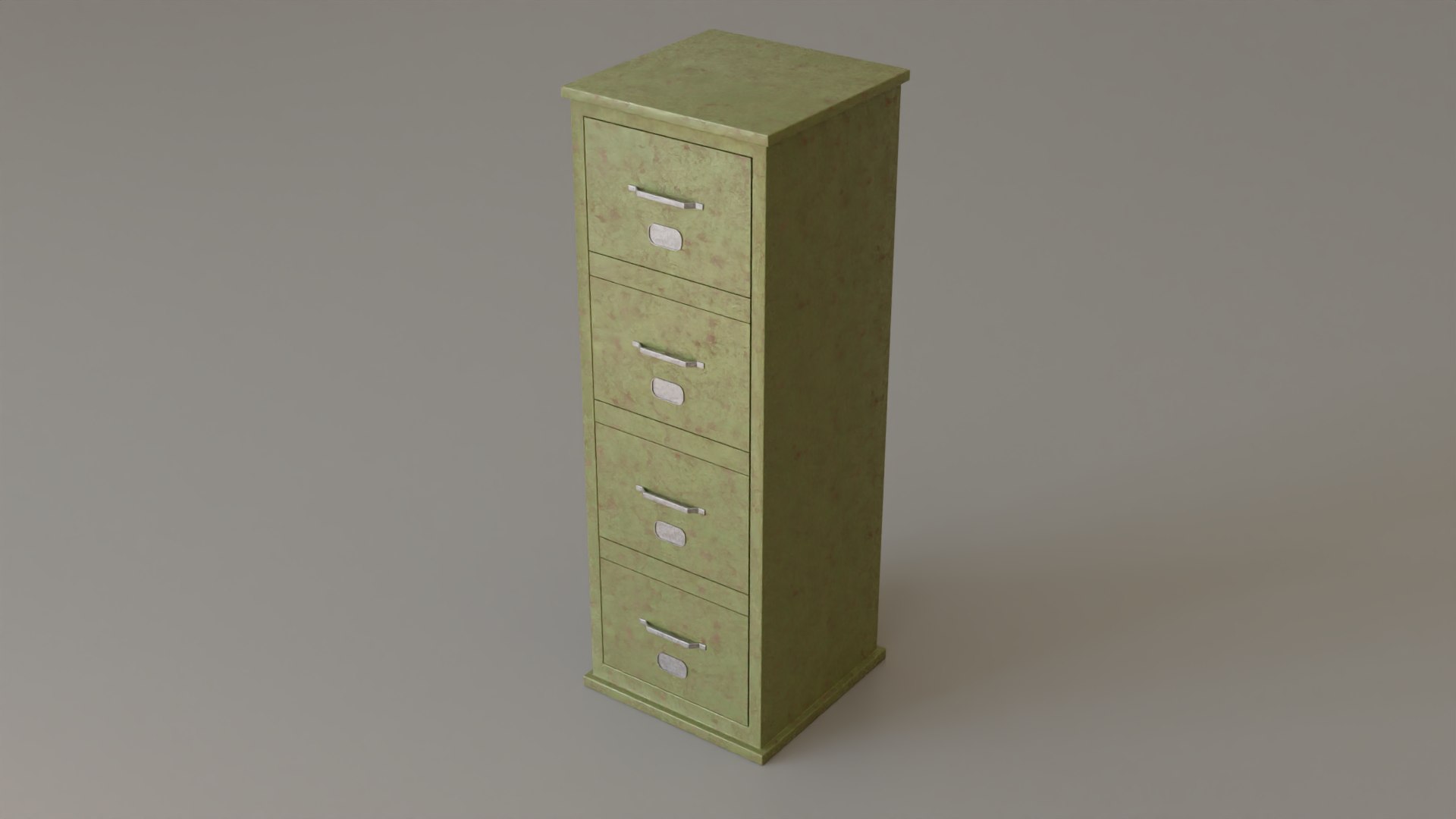3D File Cabinet Asset Model - TurboSquid 2038663