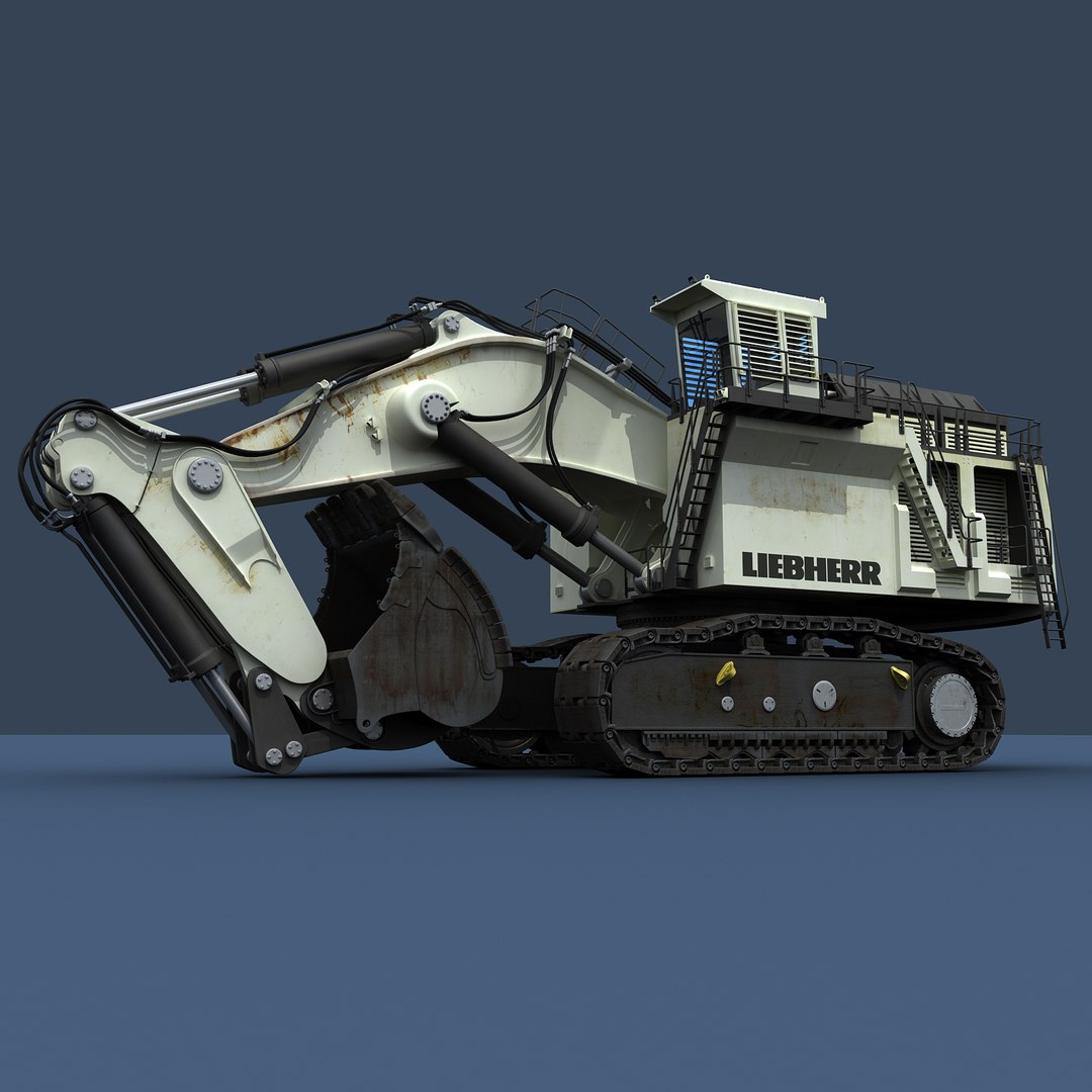 Max Liebherr R9800 Mining Excavator