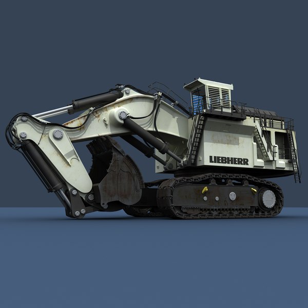 max liebherr r9800 mining excavator