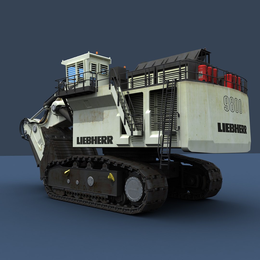 Max Liebherr R9800 Mining Excavator