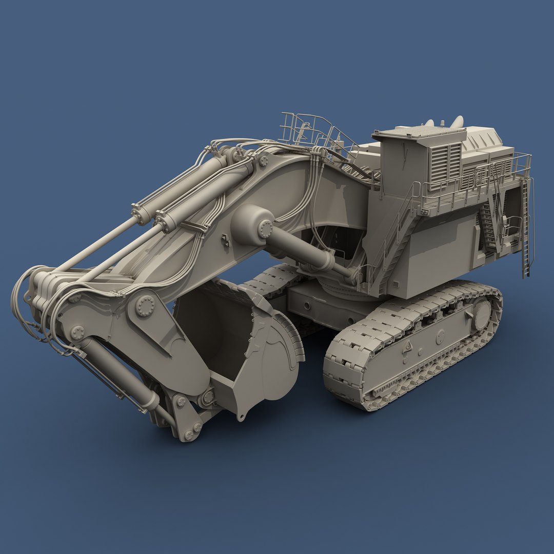 Max Liebherr R9800 Mining Excavator