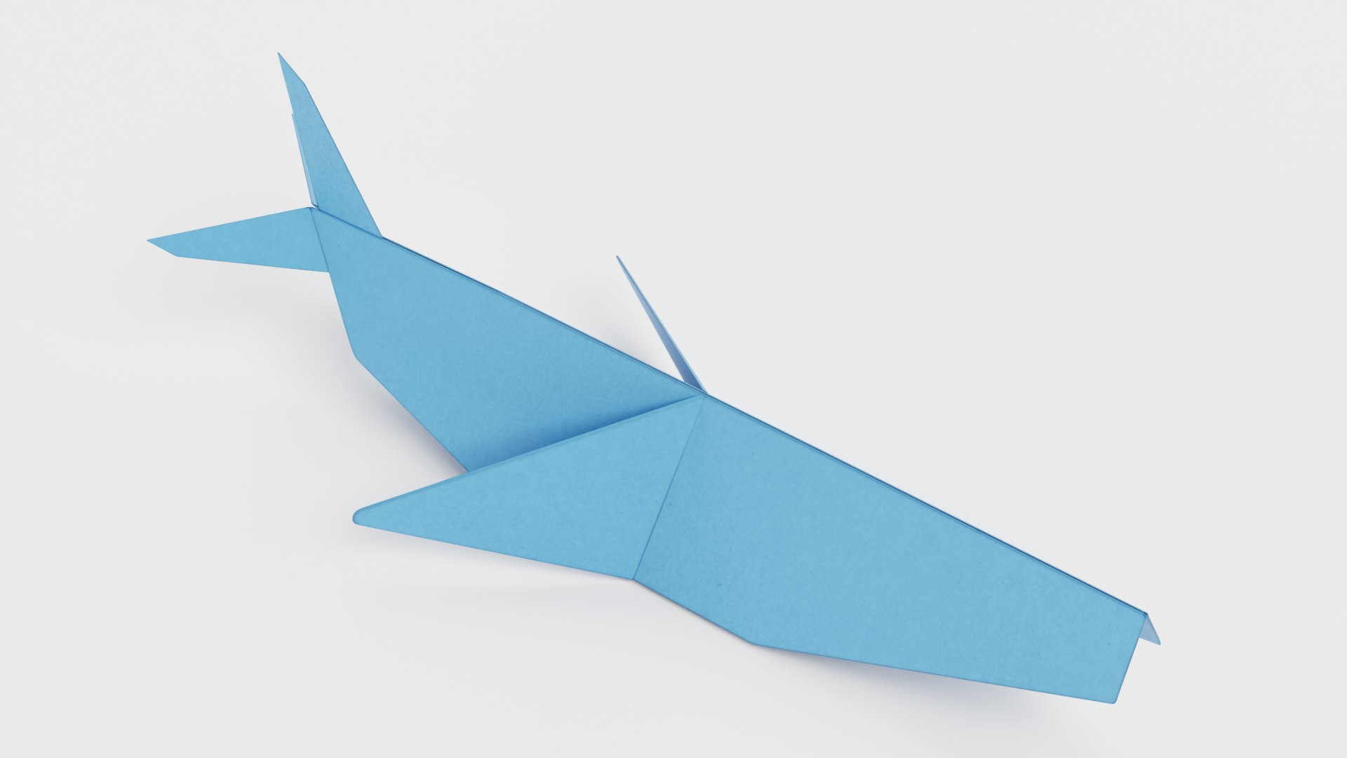 3D Model Paper Whale - TurboSquid 2183435