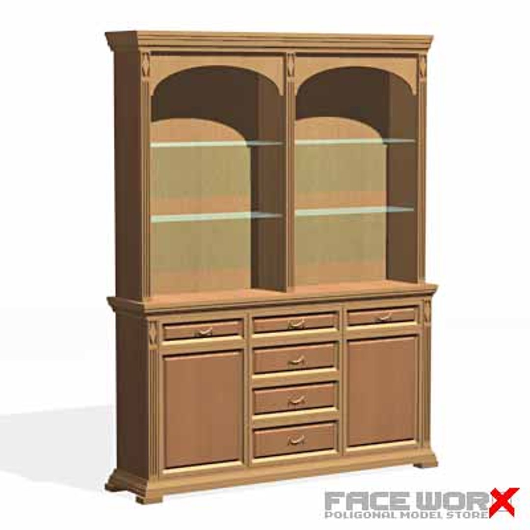 3d Model Cabinet Display