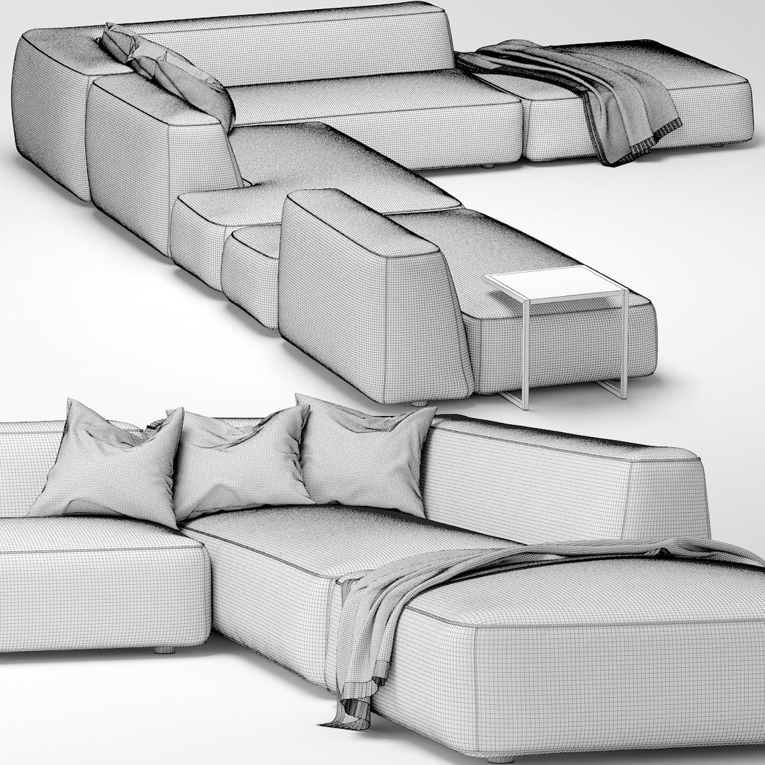 Lemamobili Cloud Sofa 3d Model
