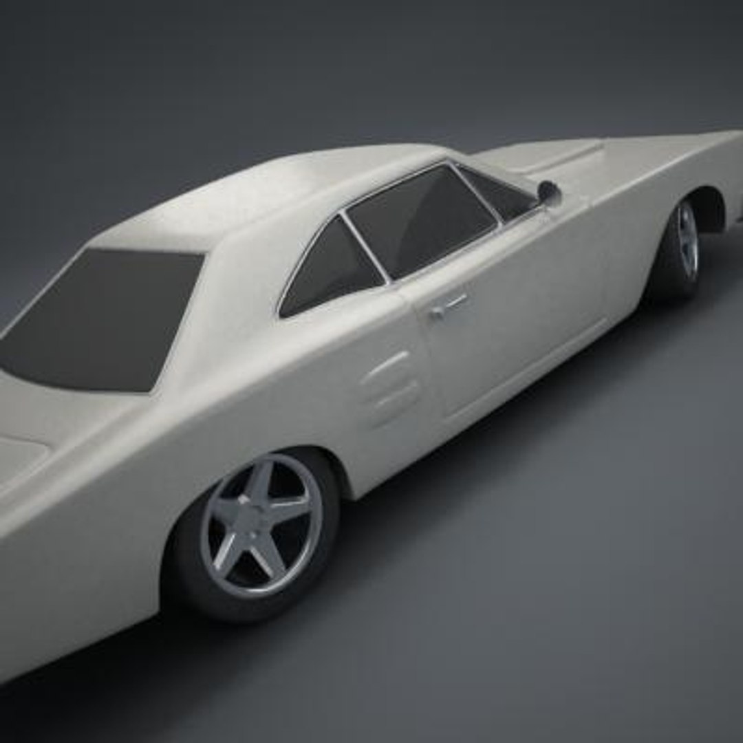 Classic 70s Car 3d 3ds