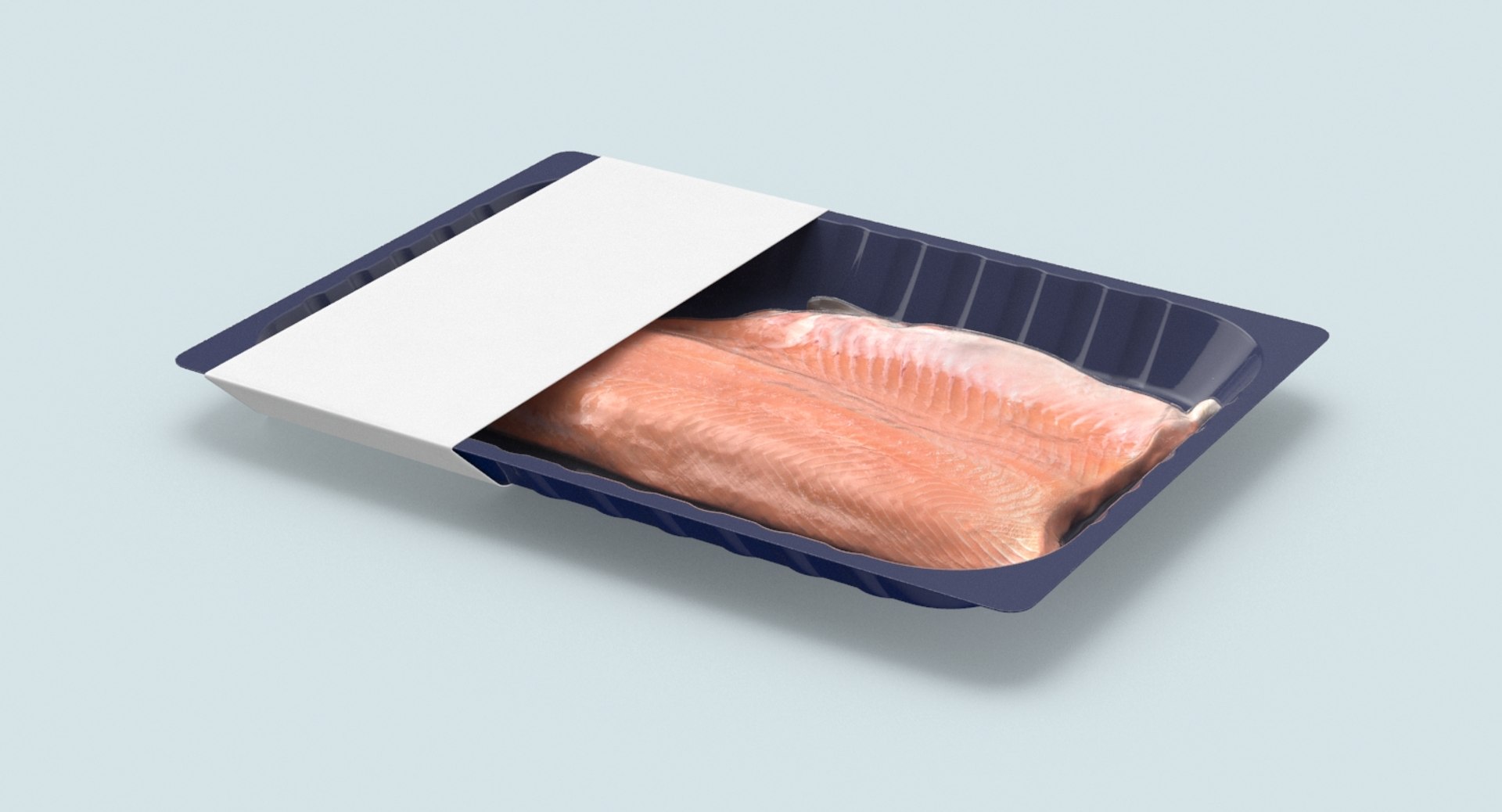 Packaged fish model - TurboSquid 1321817