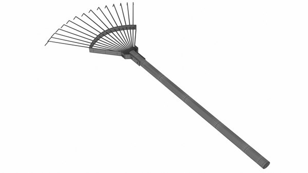 3D lawn rake - TurboSquid 1663466