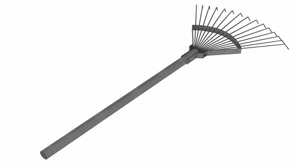 3D lawn rake - TurboSquid 1663466