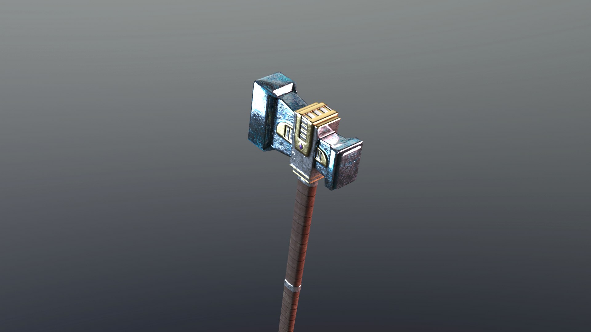 3D Hammer - Mithril Model - TurboSquid 2155624