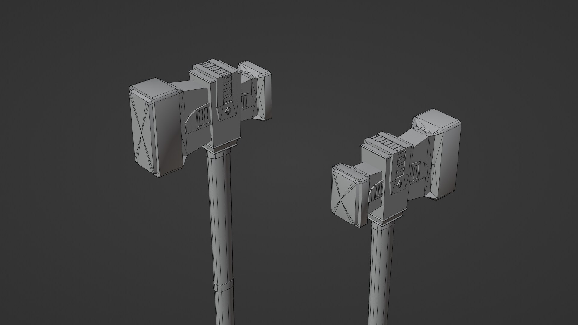 3D Hammer - Mithril Model - TurboSquid 2155624