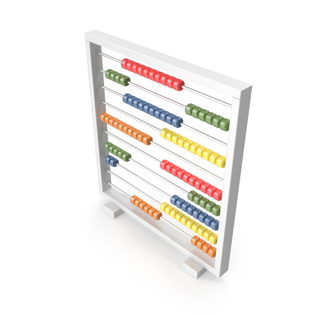 3D Abacus Model - TurboSquid 1944078
