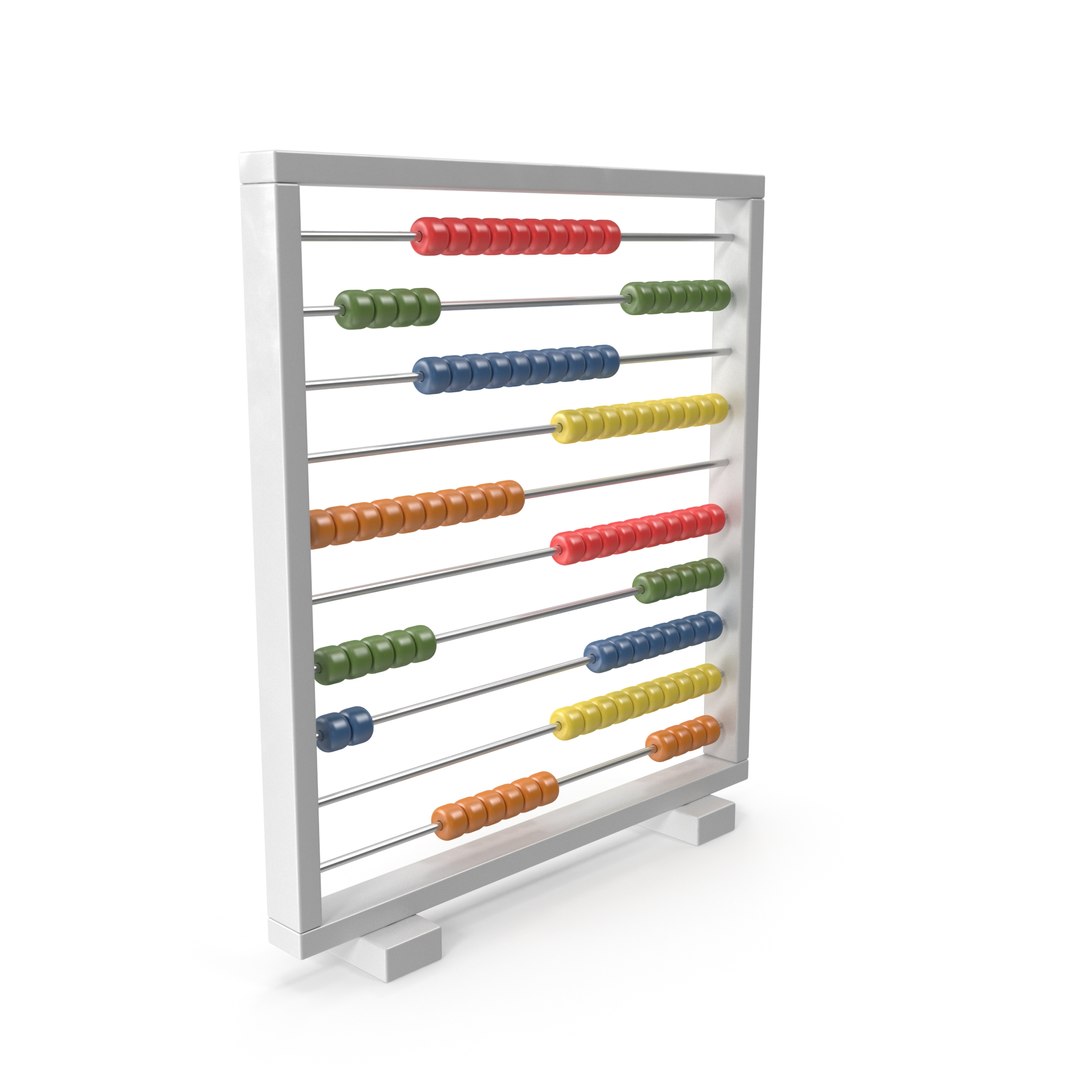 3D Abacus Model - TurboSquid 1944078