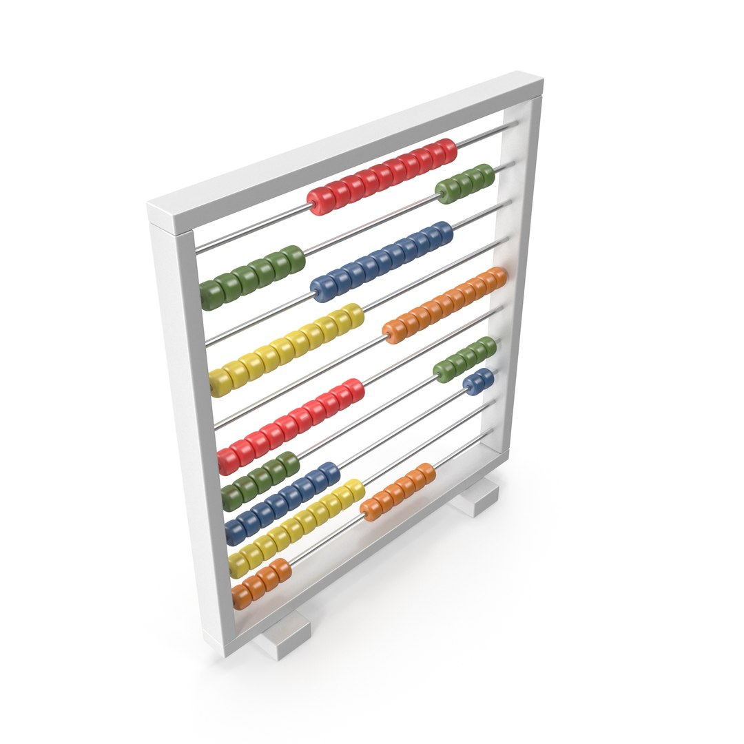 3D Abacus Model - TurboSquid 1944078
