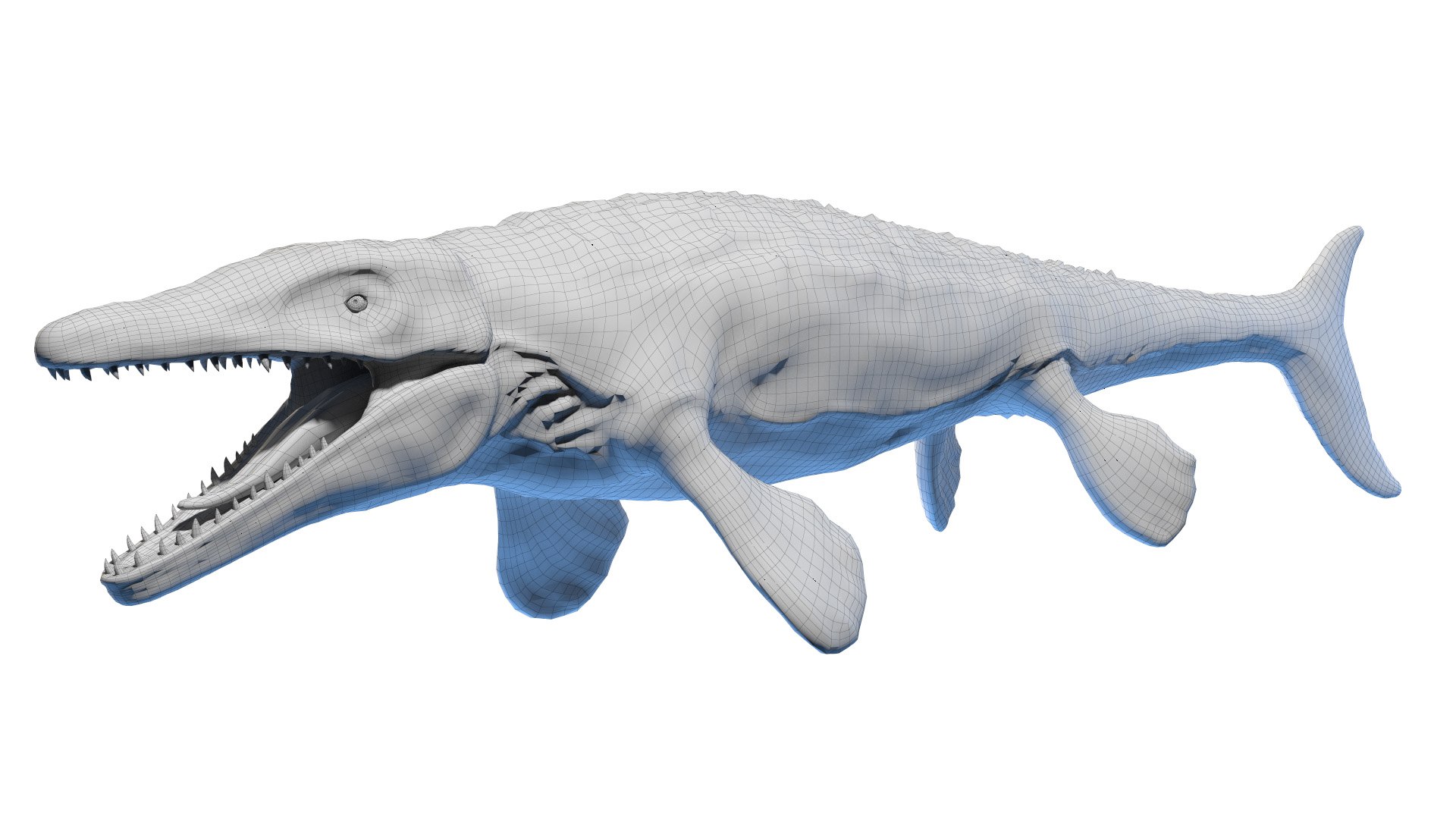 3D Mosasaurus - TurboSquid 1577046