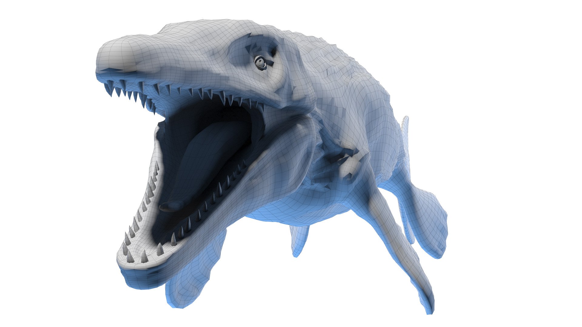 3D Mosasaurus - TurboSquid 1577046