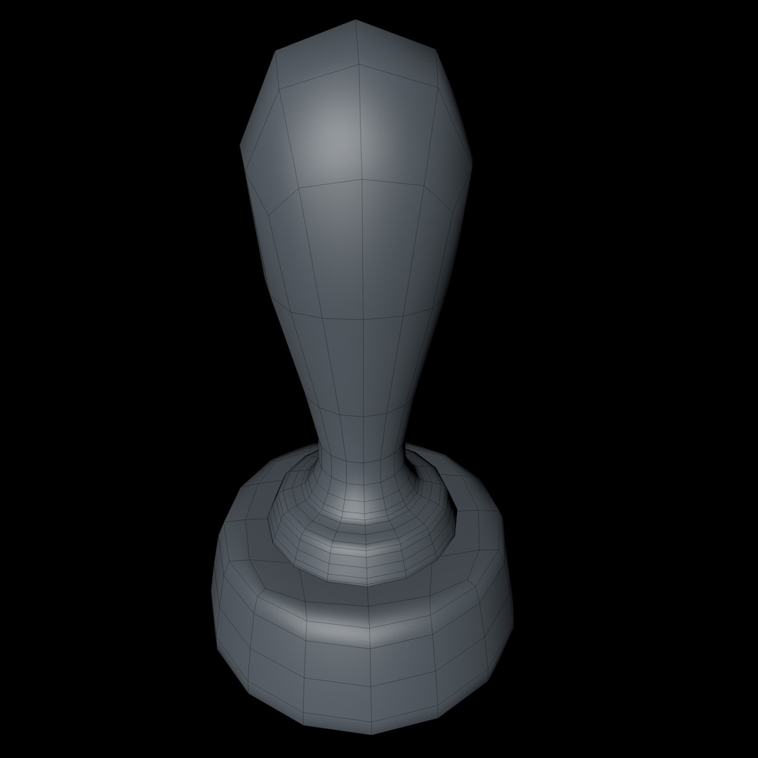 3d Model Of Stamp Postal Chop