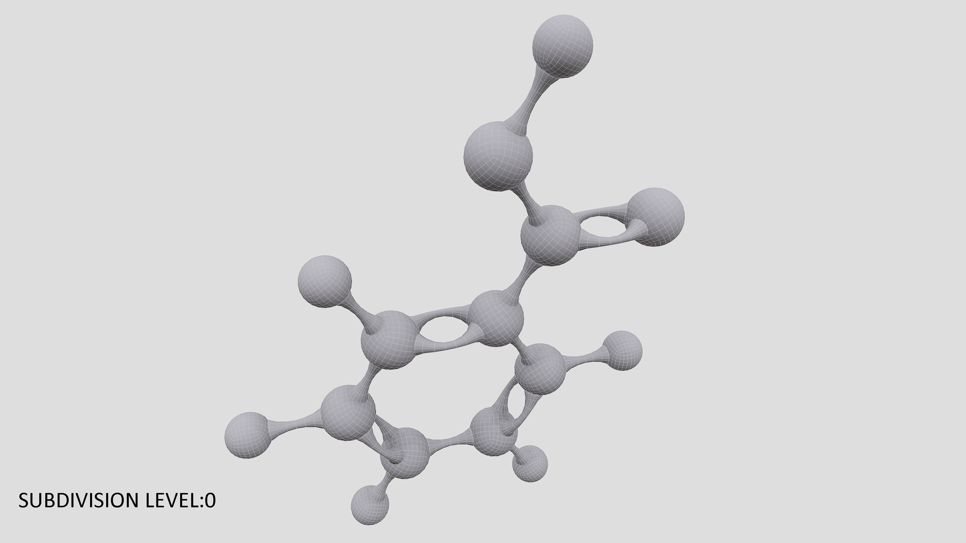 Benzoic Acid Molecule With PBR 4K 8K 3D model - TurboSquid 1942247