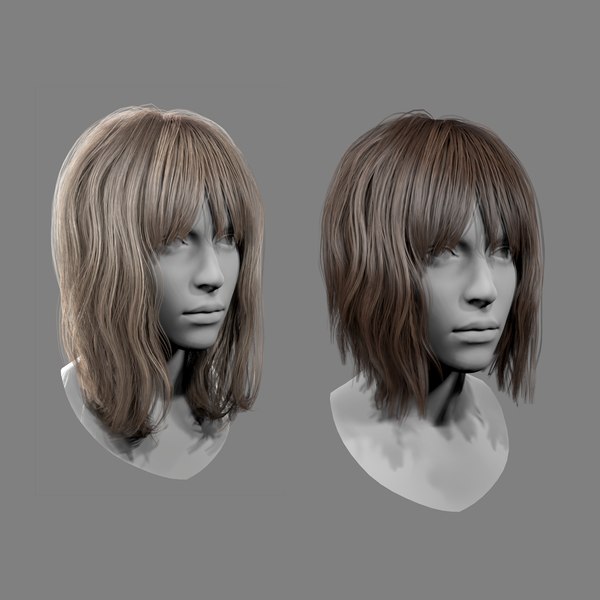 Hair 3D Models for Download | TurboSquid