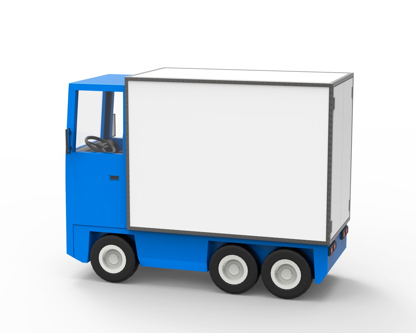 Cartoon Freight Car 2 3D Model - TurboSquid 1319188
