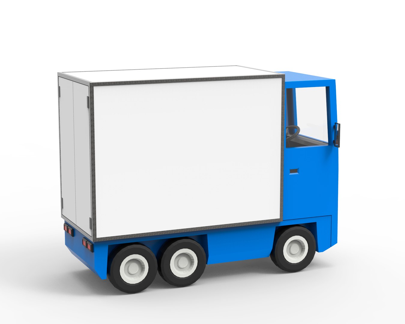 Cartoon Freight Car 2 3D Model - TurboSquid 1319188