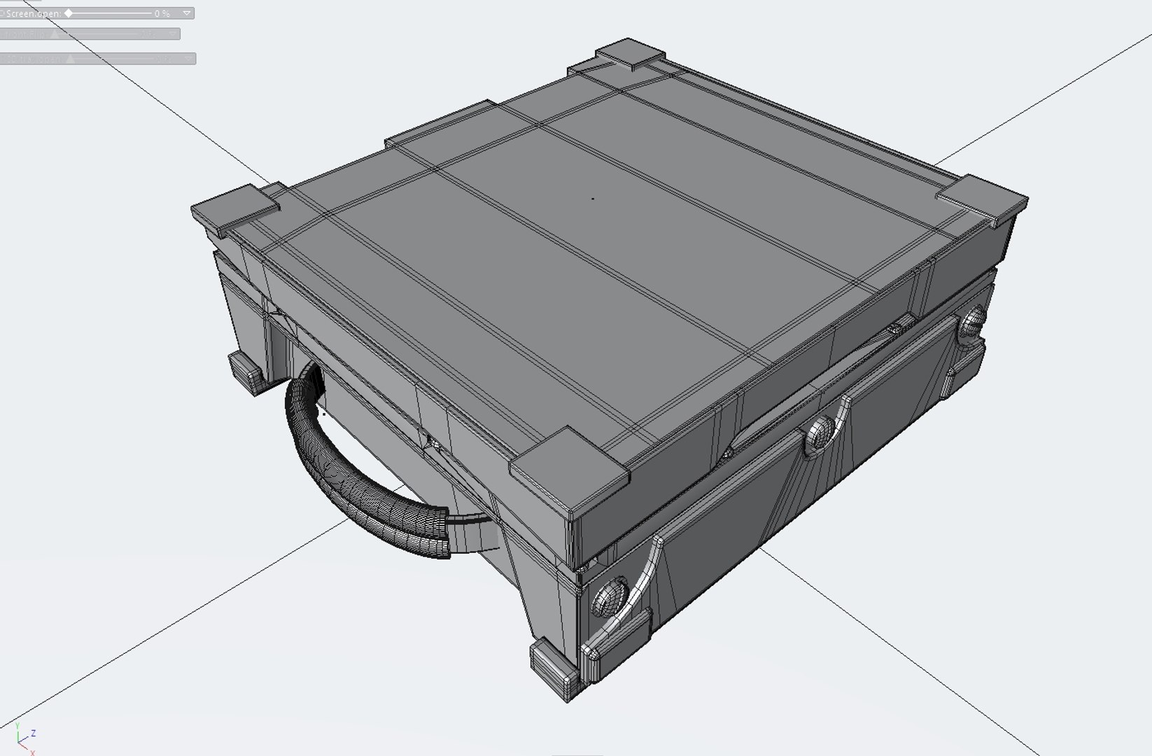 Military Msd Laptop 3d Model