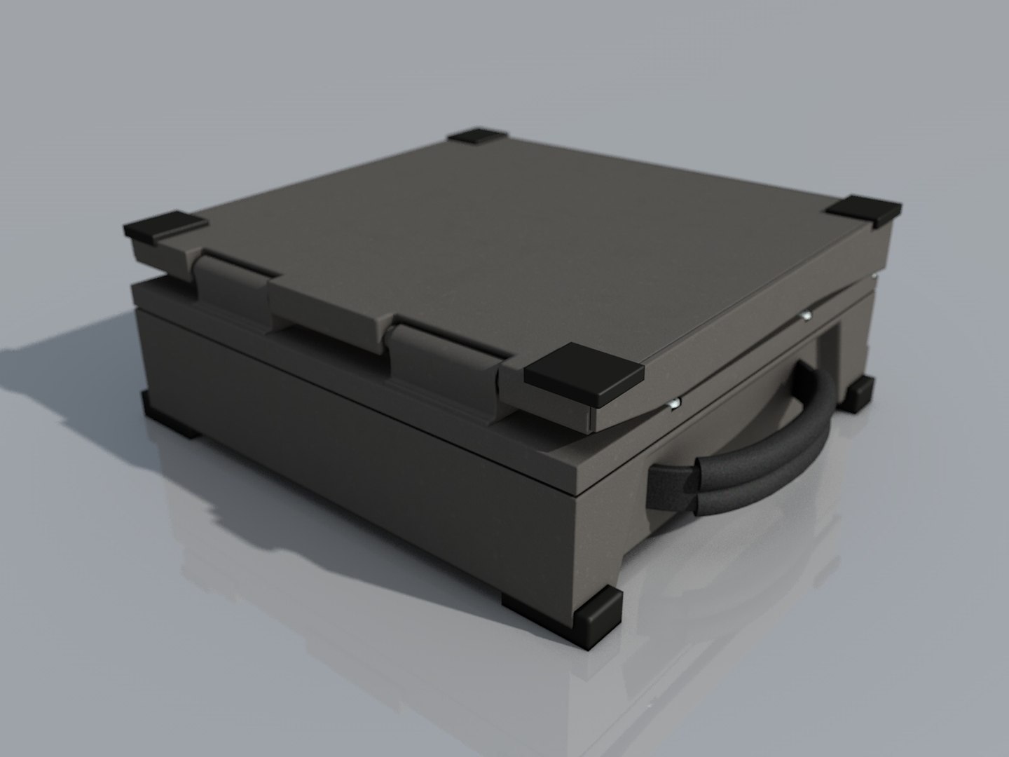 Military Msd Laptop 3d Model