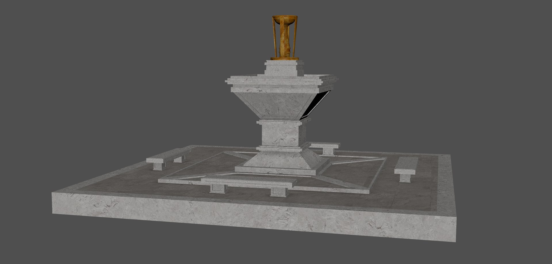 Free Ancient Altar Torch 3D - TurboSquid 2348682