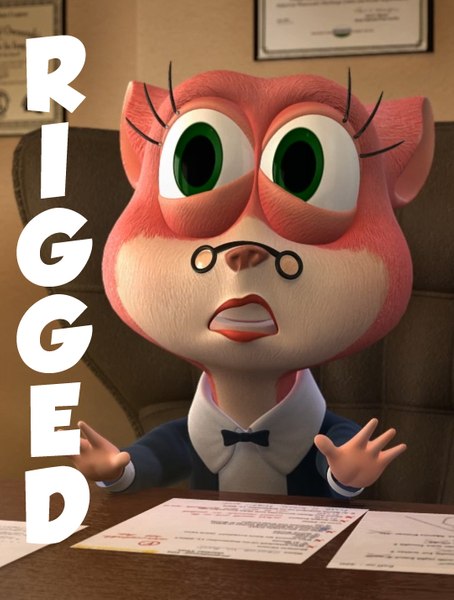 rigged cartoon characters ma